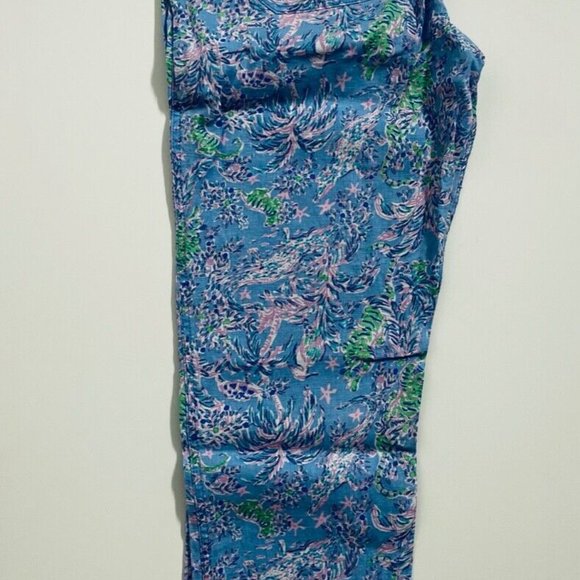 Lilly Pulitzer | Pants & Jumpsuits | Nwt 28 Lilly Pulitzer Taron Linen ...